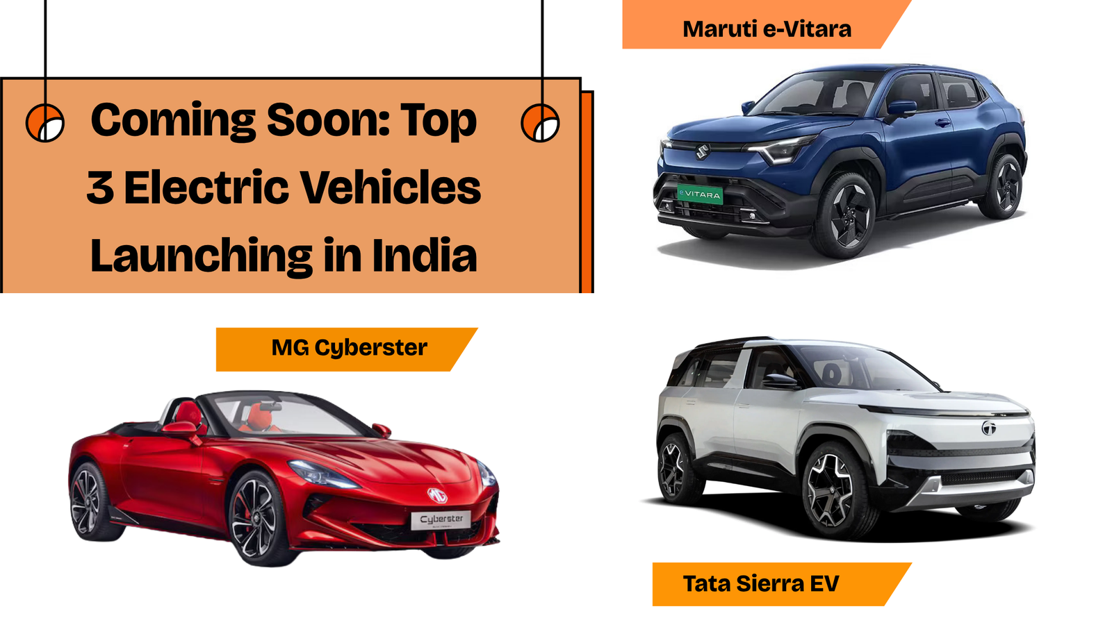 Coming Soon: Top 3 Electric Vehicles Launching in India - Motor Mative