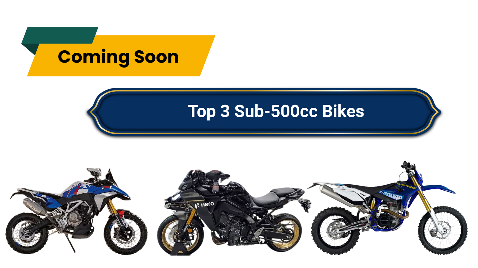 Top 3 Sub-500cc Bikes Coming Soon in India – From Hero to Triumph - Motor Mative